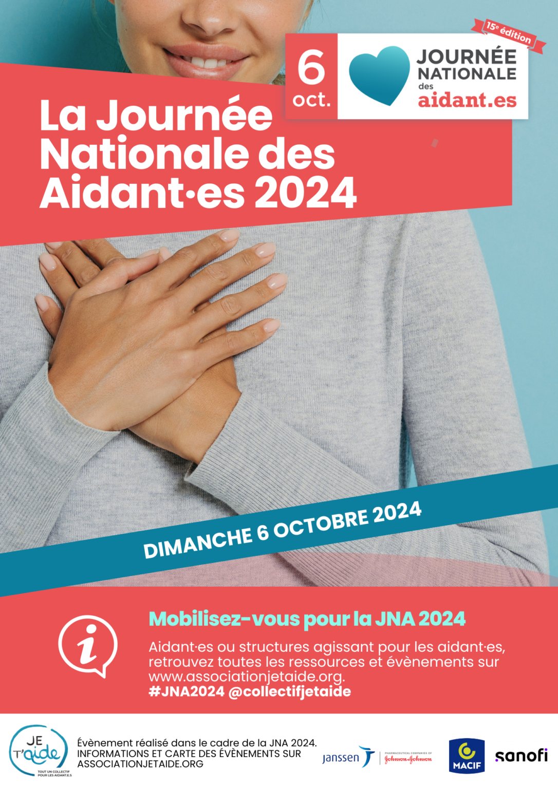 Journée Nationale des Aidant·es 2024 - Je t'Aide